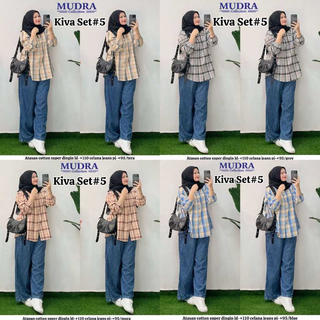 Kiva Women's Fashion SET 5 From MuDRa | Shopee Malaysia