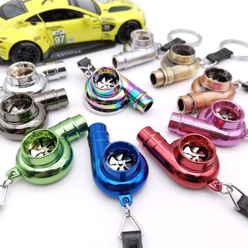 Jdm Modified Metal TURBO Keychain Whistle with Sound TURBO Booster ...