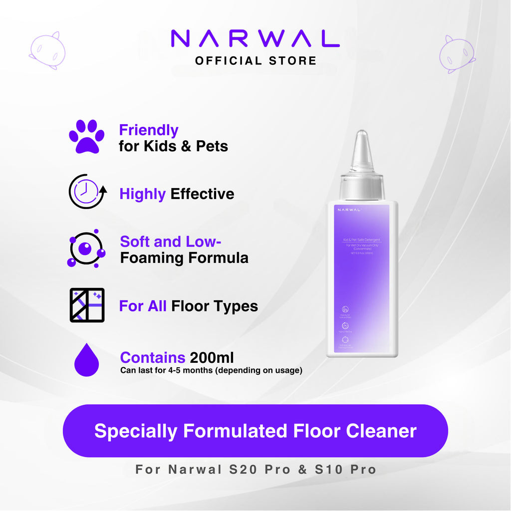 Narwal S20 Pro (S2) / S10 Pro (S1) Formulated Cleaning Detergent Solution | Shopee Malaysia