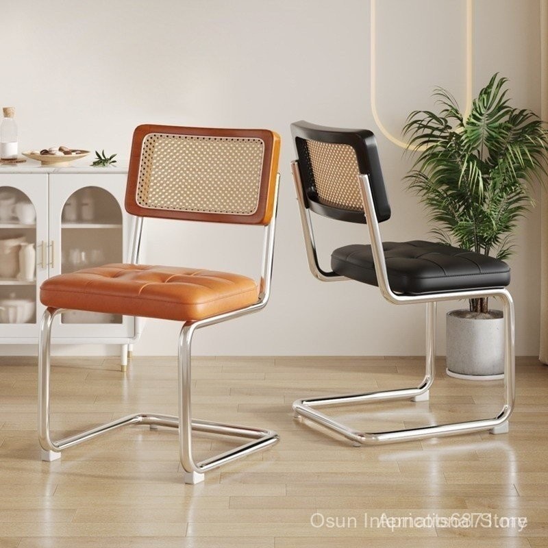 Nordic Rattan Chair Mid-Ancient Home Designer Dining Chair Internet ...