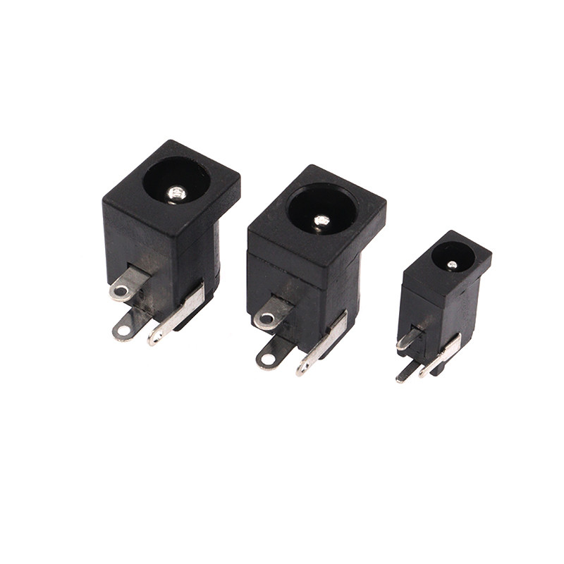 Dc005 DC Power Male Female Plug Socket 5.5-2.1/2.5mm Round Hole ...