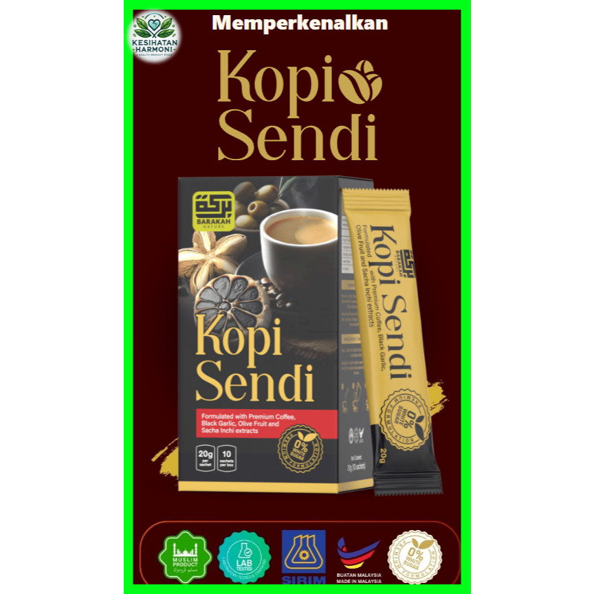 KOPI SENDI: Campuran Black Garlic, Sacha Inchi, Kopi Premium & Buah ...