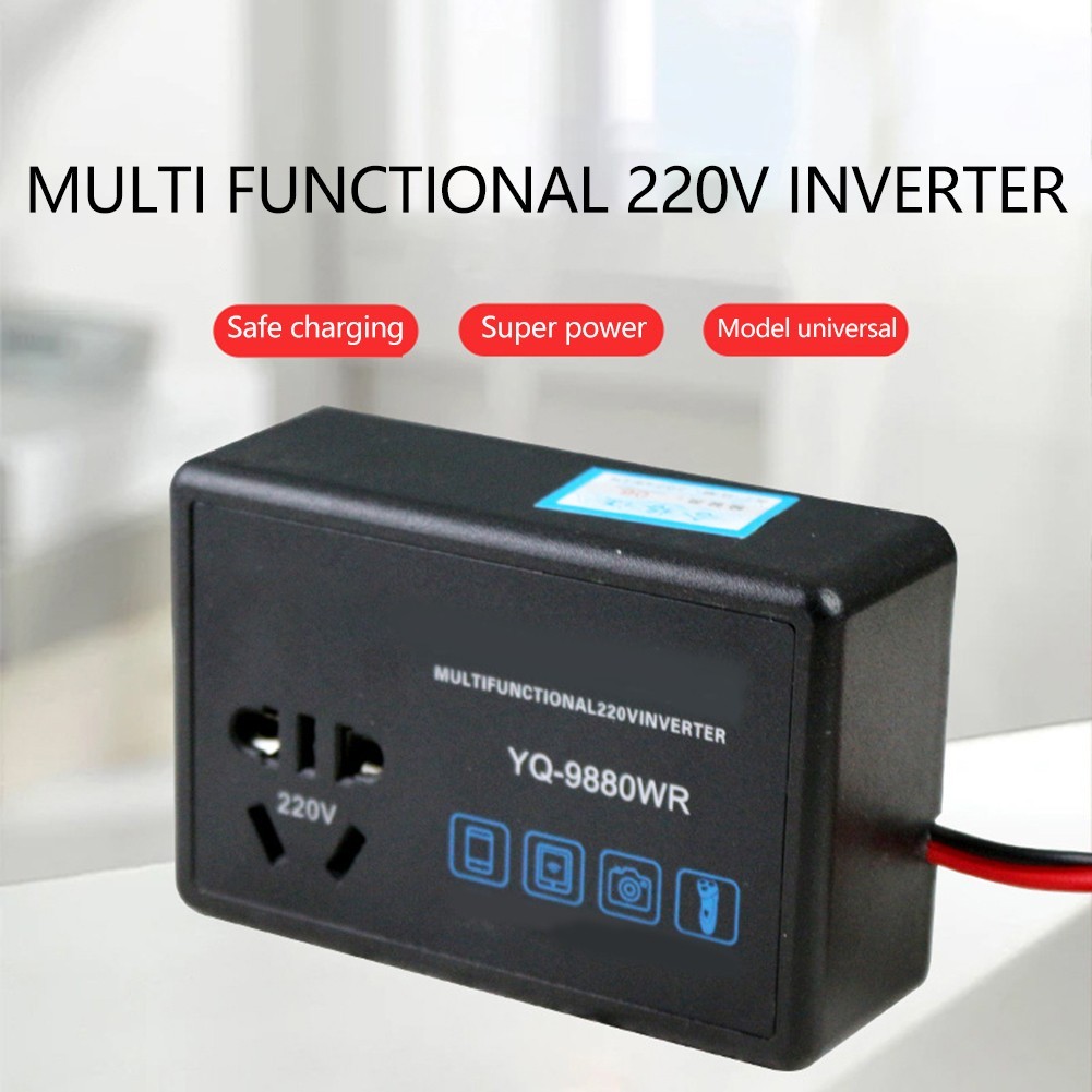 HEAVEN-MY [high quality] Car 200W Converter Power Inverter DC 12V/24V ...
