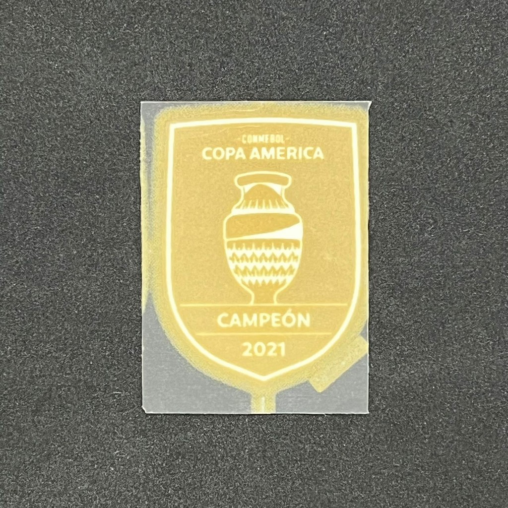 OFFICIAL Campeon 2021 Gold Copa America 2024 Patch (For Argentina AFA ...