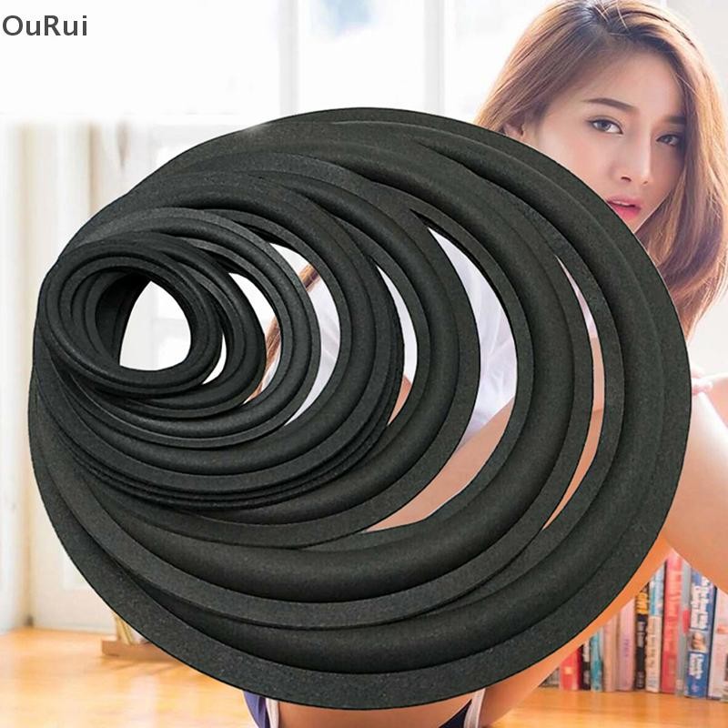 # OuRui # 3-12 Inch Speaker Surround Rubber Woofer Edge Ring Foam Audio ...