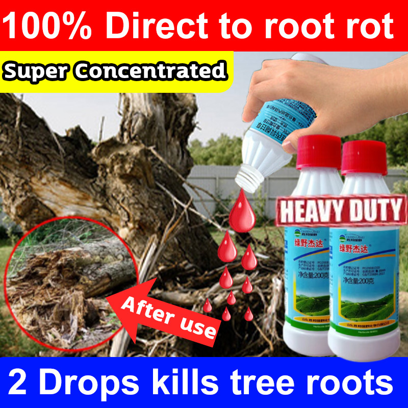 2 Drops kills tree roots SB Tree killer200ML Racun pokok kayu besar ...