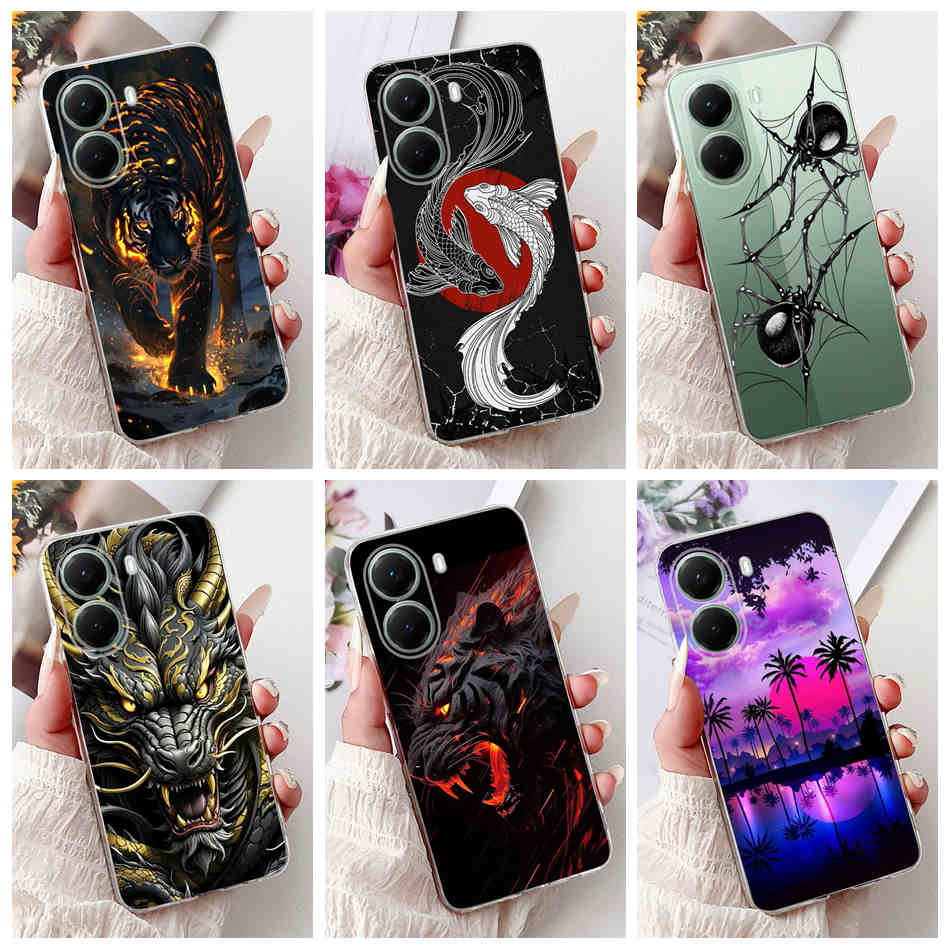 For Xiaomi Poco X7 Pro PocoX7 Fashion Dragon Spider Style Pattern ...