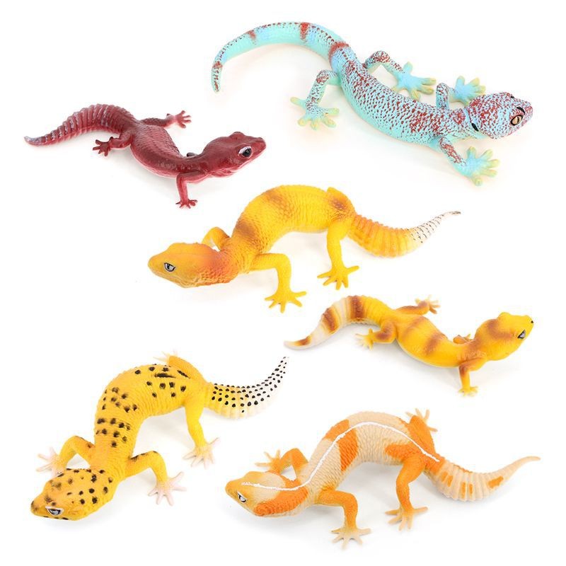 Children Science Educational Toys Simulation Gecko Reptile Gecko ...