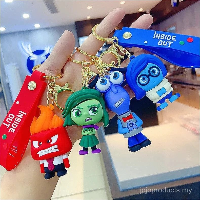 2024 Inside Out 2 Plush Anxiety Doll Cute Joy Fear Anger Disgust ...
