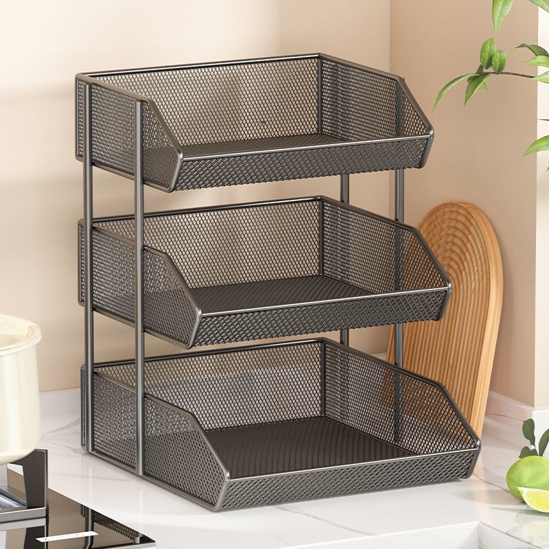 Kitchen Rack Countertop Dedicated Vegetable Rack Simple Fruit Vegetable ...