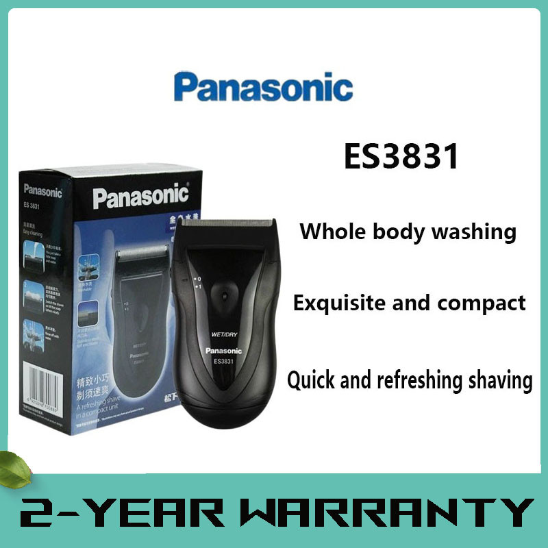 Panasonic ES3831 Electric Shaver Support Wet & Dry Shaving Washable ...