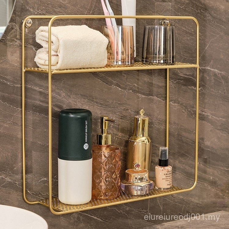 Toilet Bathroom Amenities Rack Toilet Washstand Shelf Wall-Mounted ...