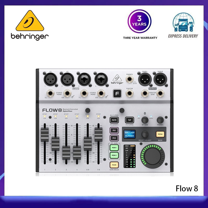Behringer Flow 8 Digital Mixer | Shopee Malaysia