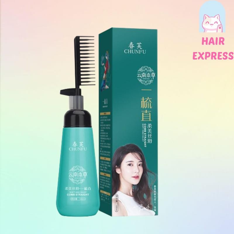 1 step Krim Ubat Pelurus rambut permanent tanpa iron Smoothing ...