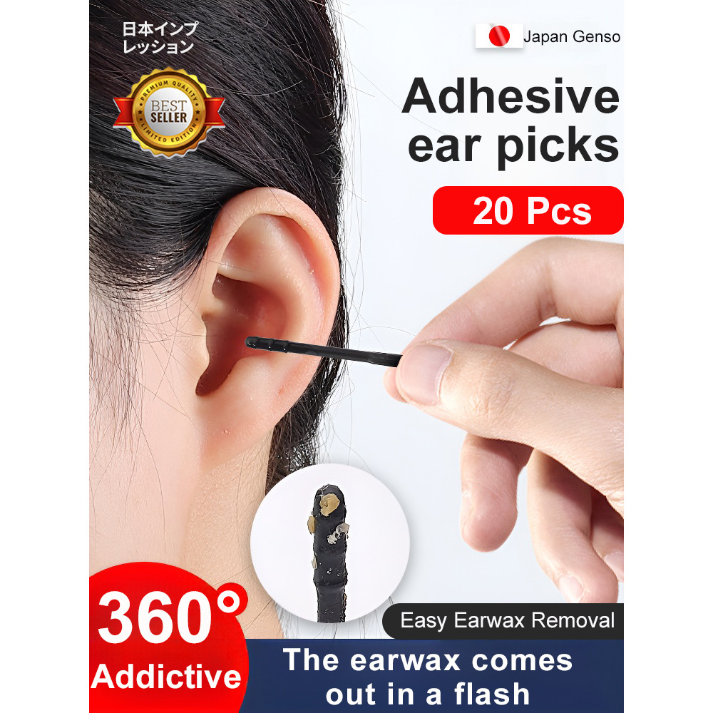 Spiral Sticky Ear Wand Sticky Ear Pickers Sticky Ear Wand Ear Pickers ...