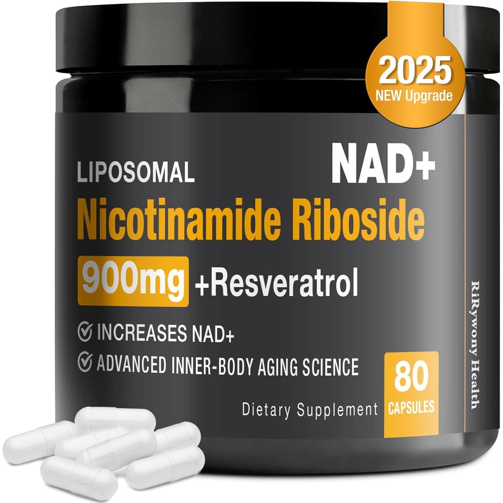 NAD+ Supplement - Liposomal NAD with Nicotinamide Riboside (NR ...