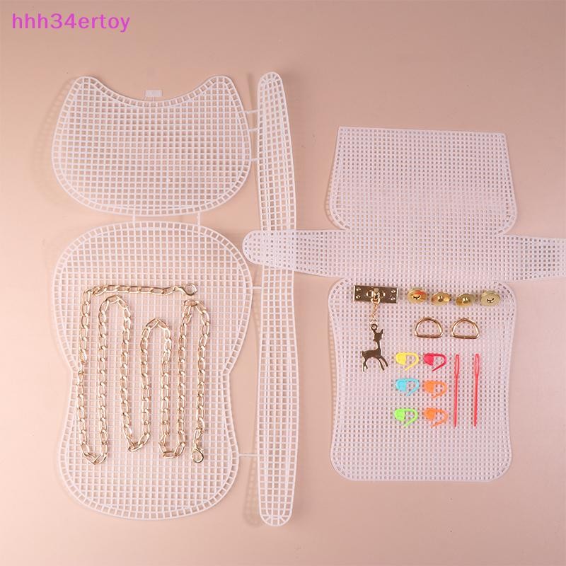 hhh34ertoy> Auxiliary Weaving Plastic Mesh Kit Plastic Grid Weaving ...