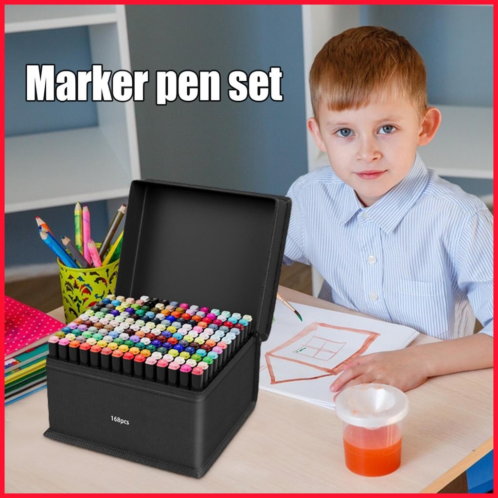 Coloring Markers Art Markers Coloring Pens Set 168 Colors Crafting ...
