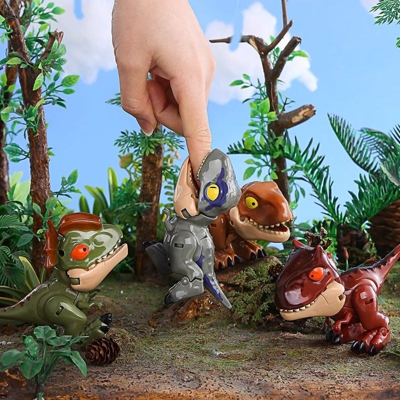 Hot Sale Influencer Children Bite Finger Dinosaur Joint Movable ...