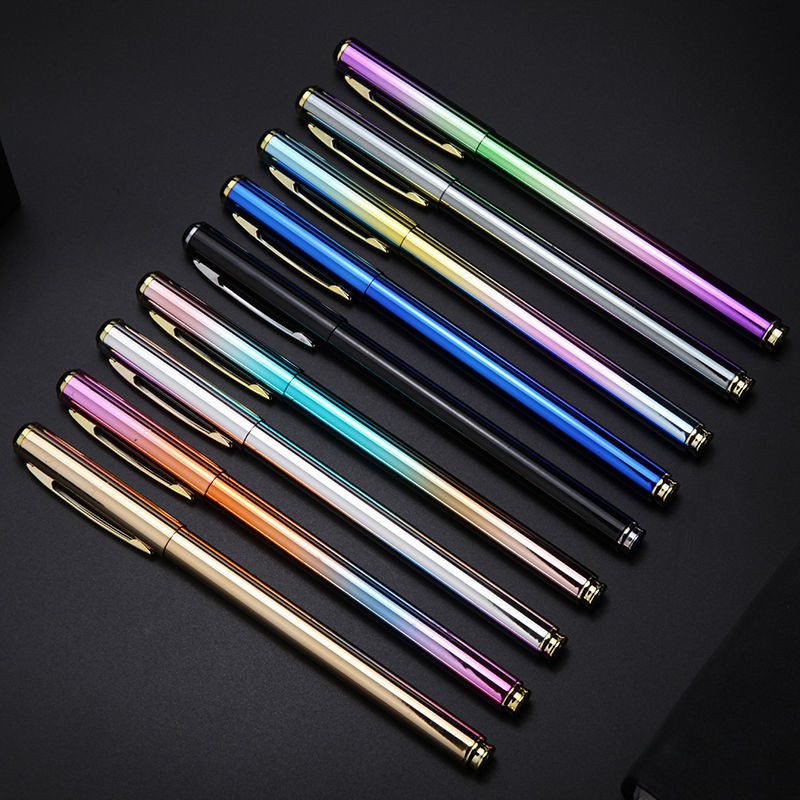 Metal Business Signature Pen Gel Pen Engraving Customization Student ...