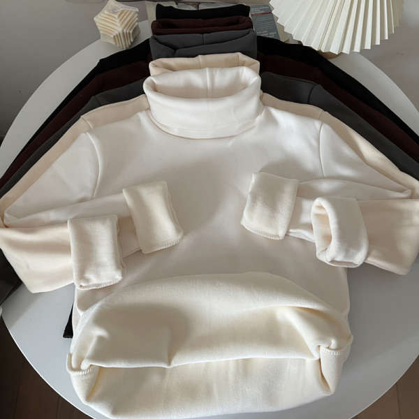 baju sejuk iner baju inner baju lengan panjang Baju Asas Putih Leher ...