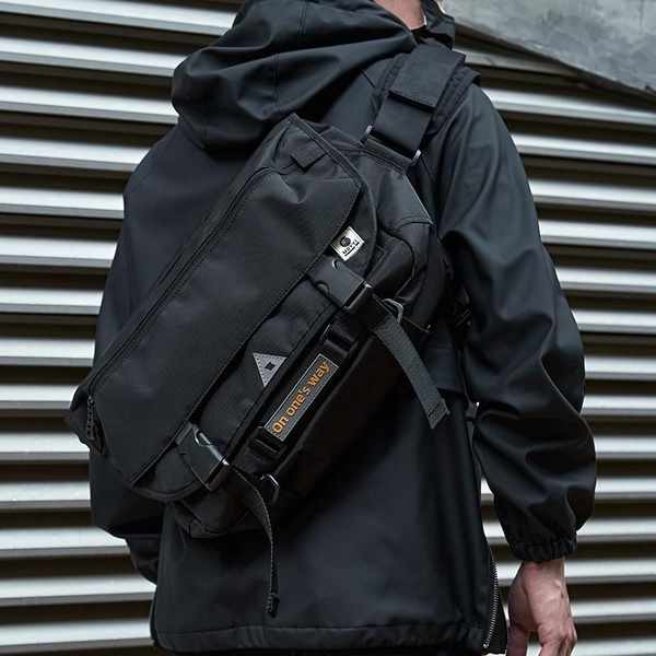 shoulder bag sling bag Beg silang badan berfungsi, beg dada lelaki, beg ...