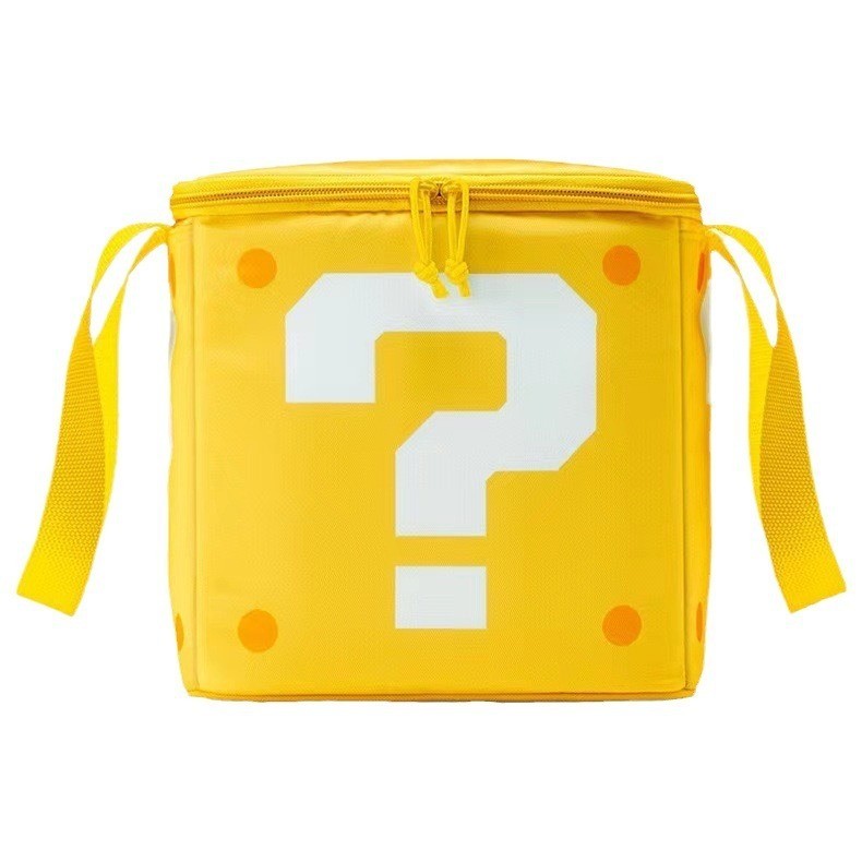 Super Mario Question Mark Insulated Box | Super Mario Lunch bag ...