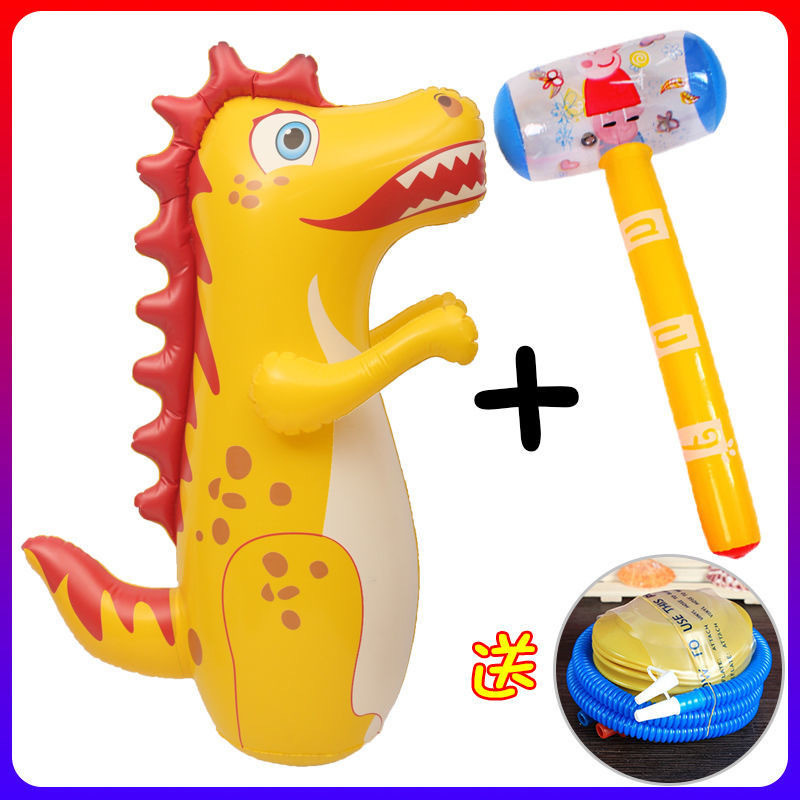 Shopee Official Large Inflatable Dinosaur Tumbler Children Cartoon Toys ...