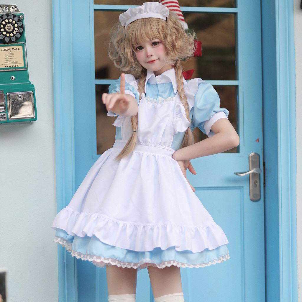 [New Style] Japanese Classic Maid Costume Maid Costume COSPLAY Costume ...