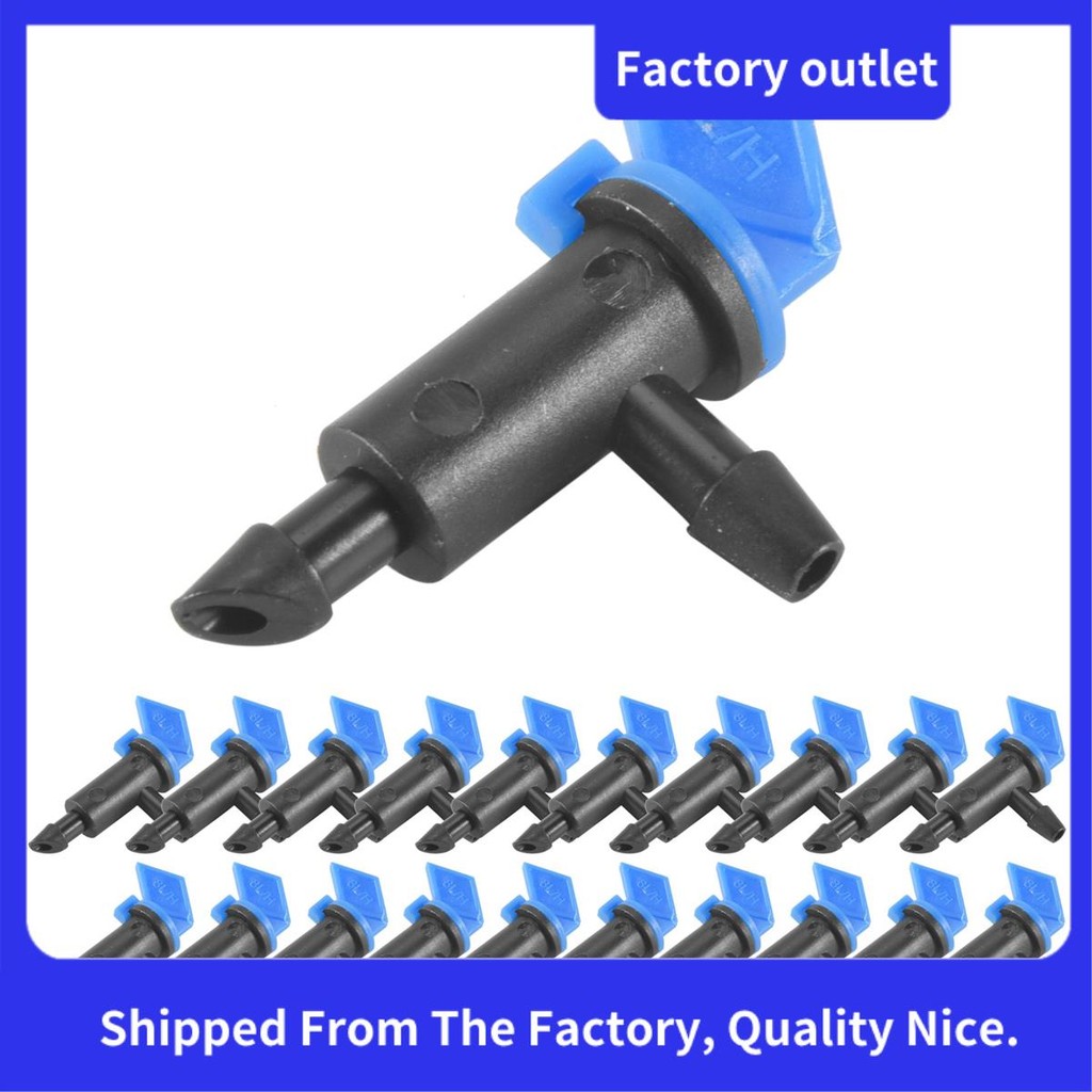 60 Pieces Irrigation Drip Emitter Garden Flag Irrigation Dripper, Trees ...