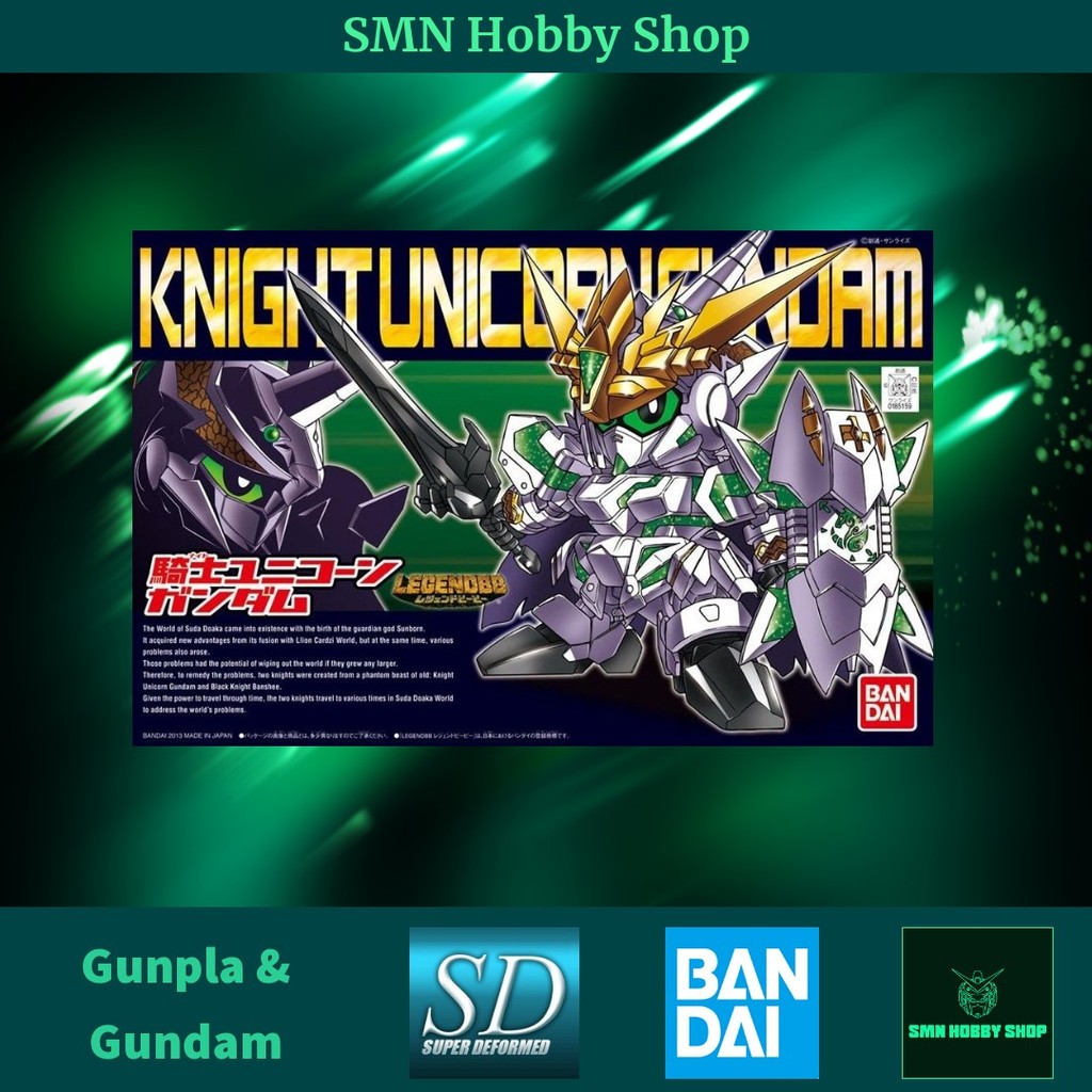 SDBB Super Deformed Knight Unicorn Gundam 385 Gunpla Gundam Toys ...