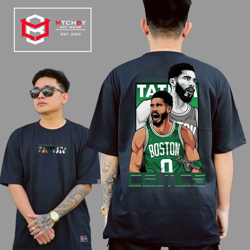 2024/2025 Big Deuce Tatum Boston - Basketball Inspired Graphic Shirt - Oversized tshirt | Shopee ...