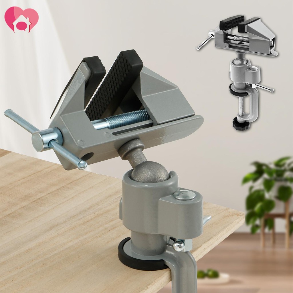 Tabletop Clamp Vice 360° Rotatable Table Vise Aluminium Alloy Work ...