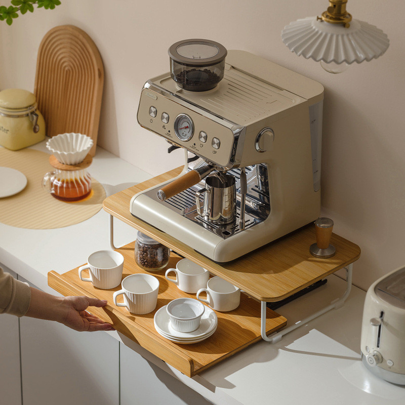 Countertop Coffee Machine Cup Rack Tea Bag Tea Bar Water Dispenser ...