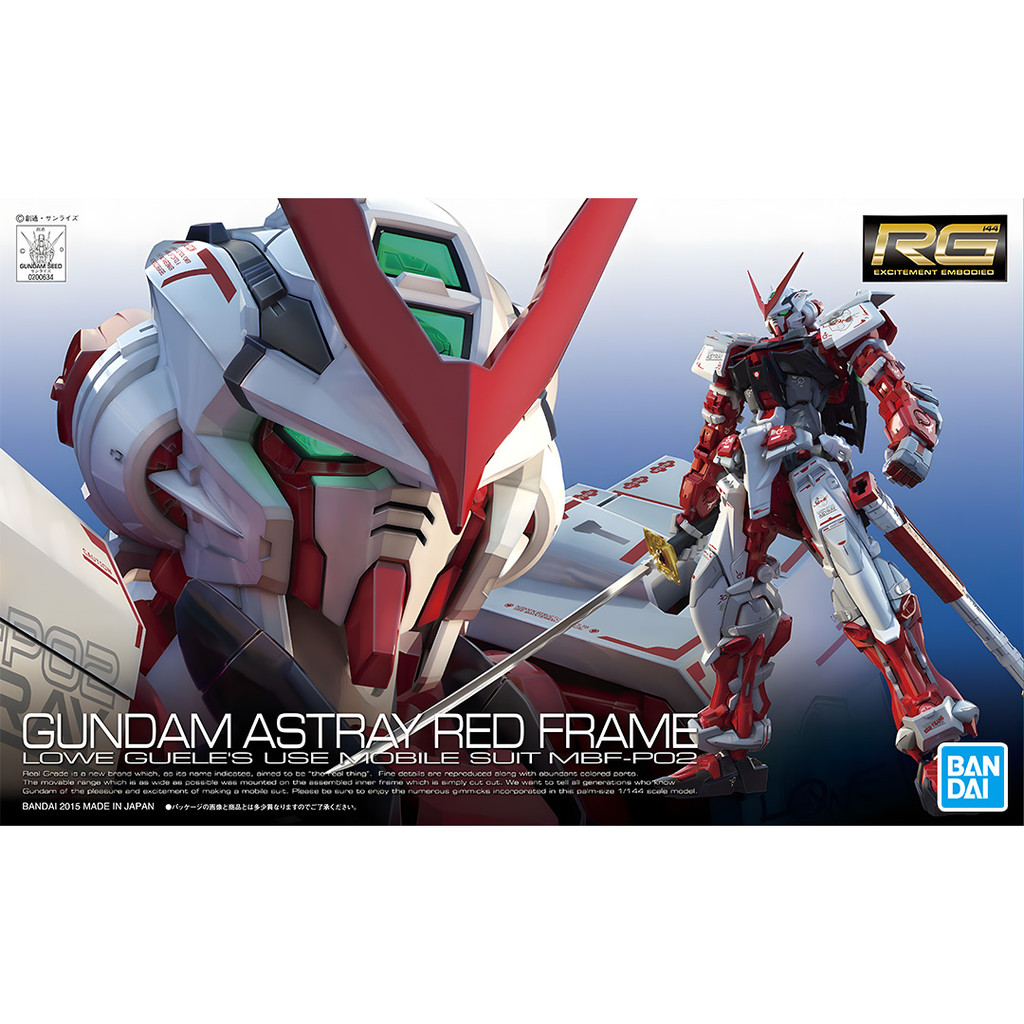 New Arrival | 现货 Bandai Gunpla, Gundam Astray Red Frame (Mobile Suit ...