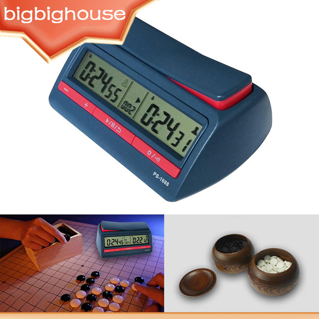Digital Timer Chess Clocks Lightweight Clear Board Portable Time-meter ...