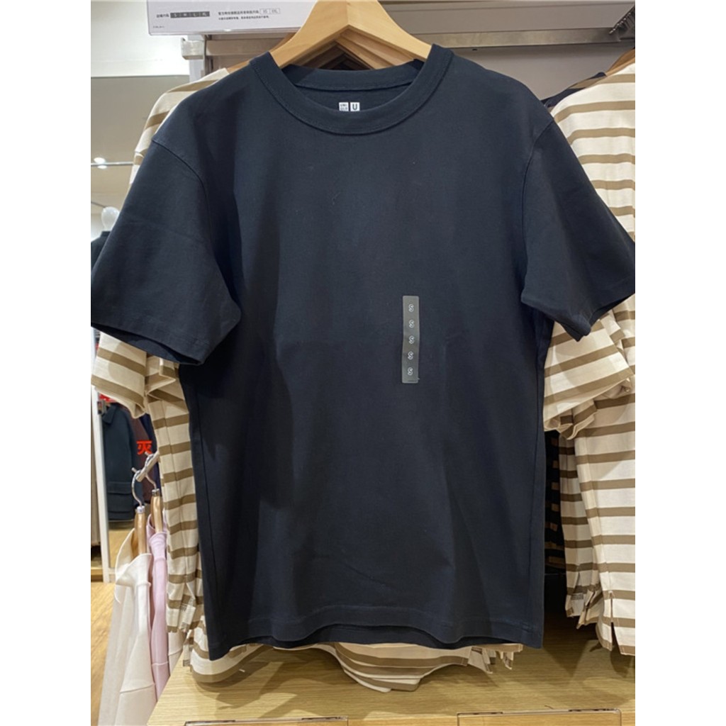 Uniqlo Designer Collaboration Unisex Round Neck Cotton Solid Color T ...
