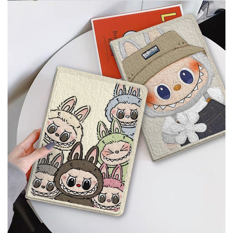 Cute Labubu iPad Case Pop Mart Anime Design Tablet Protector | Shopee ...