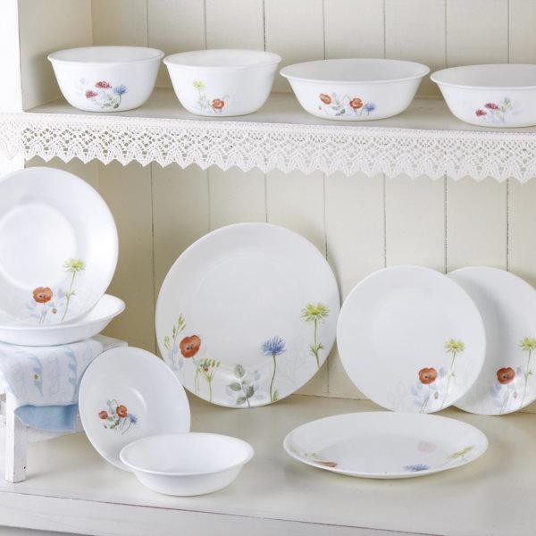 ORIGINAL CORELLE Corelle Daisy Field Glass Plate Plates & Bowls Corelle ...