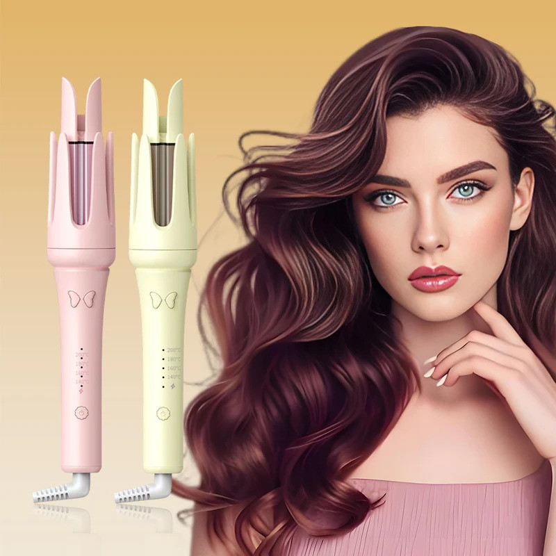 Automatic Hair Curler Auto Hair Curling Iron Ceramic Rotating Curler ...