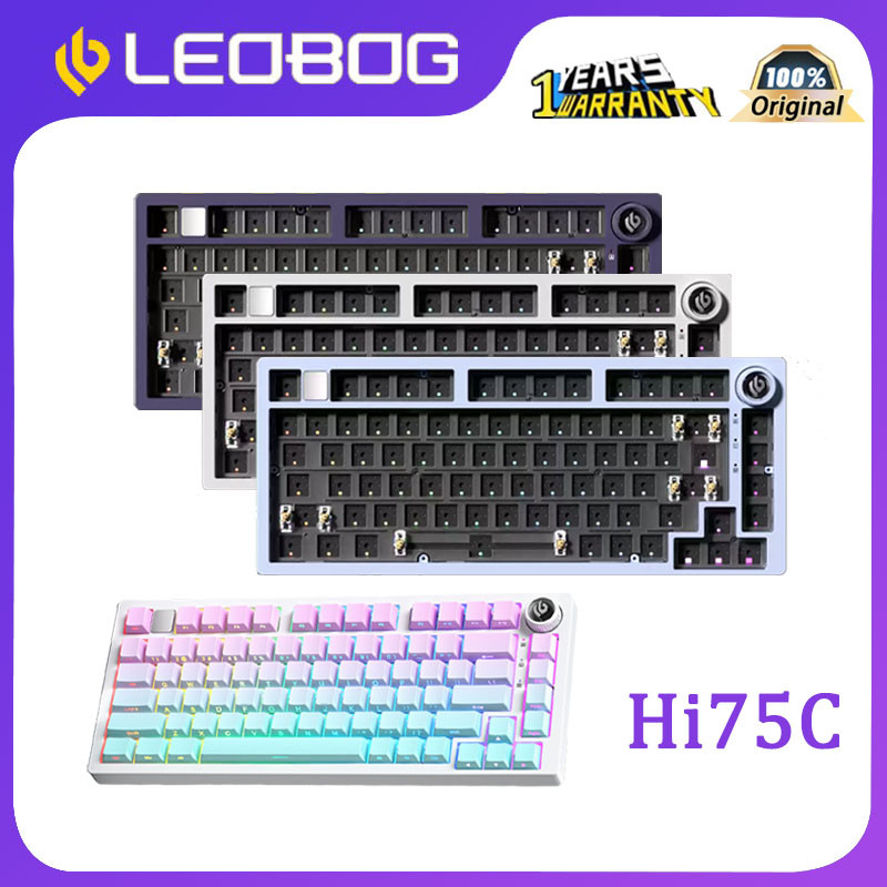 LEOBOG Hi75C three-mode wireless mechanical keyboard customizable hot ...