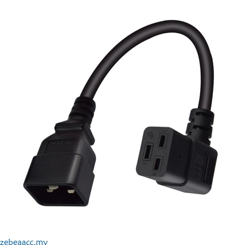 zebeaacc Professional PDU UPS Power Cord Extension Cord IEC320 C19 to ...