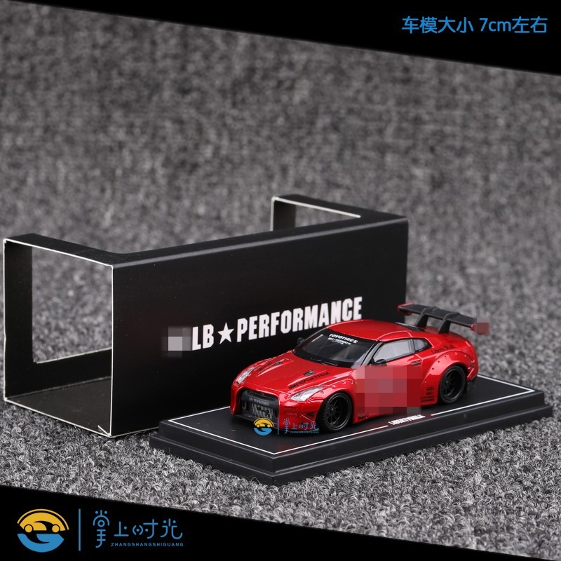 XRJTOY⭐ LB 1:64 Nissan GTR R35 God of War Wide Body Modified Alloy Car ...
