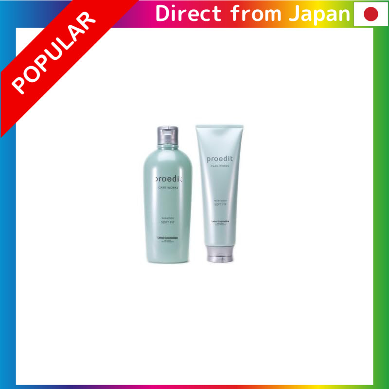 【Direct from JAPAN】 Lebel Proedit Shampoo Soft Fit 300mL & Treatment 250mL Set | Shopee Malaysia