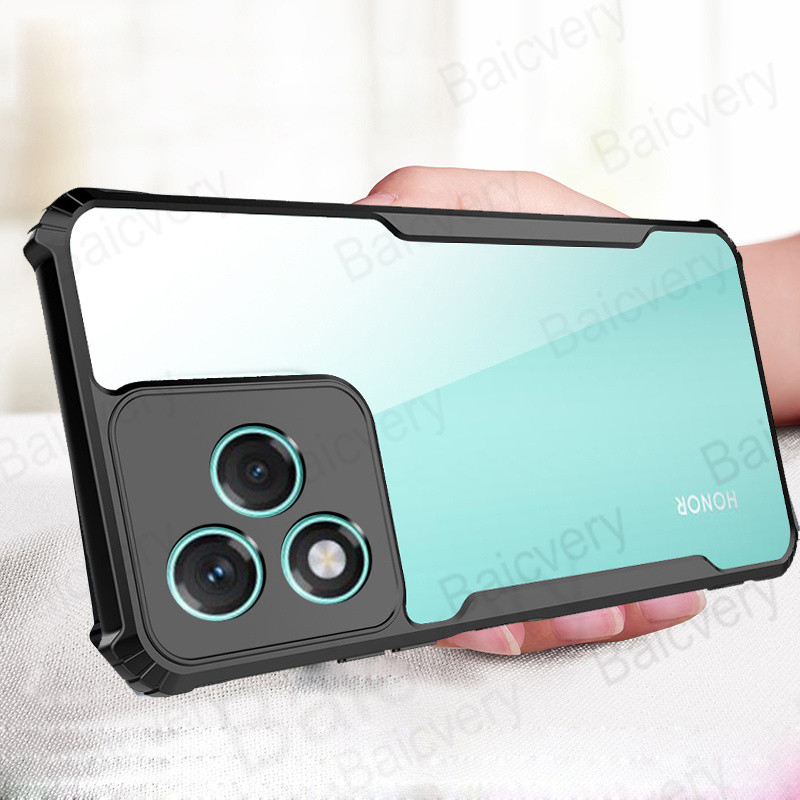 Casing For Honor 400 Lite 5G ABR-NX1 Shockproof Hard Transparent ...