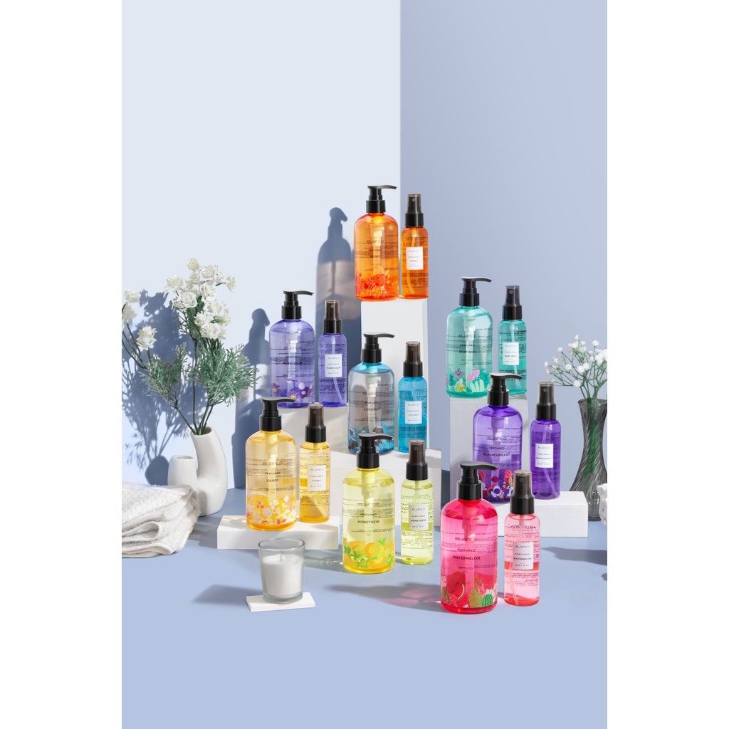 Elianto Perfumed Shower Gel and Body Mist Set [Long Lasting, Wangi ...