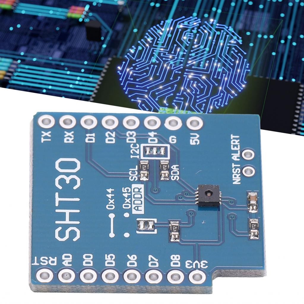 Sinhopsa Temperature Humidity Sensor Module I2C Port Electronic Component SHT30 | Shopee Malaysia