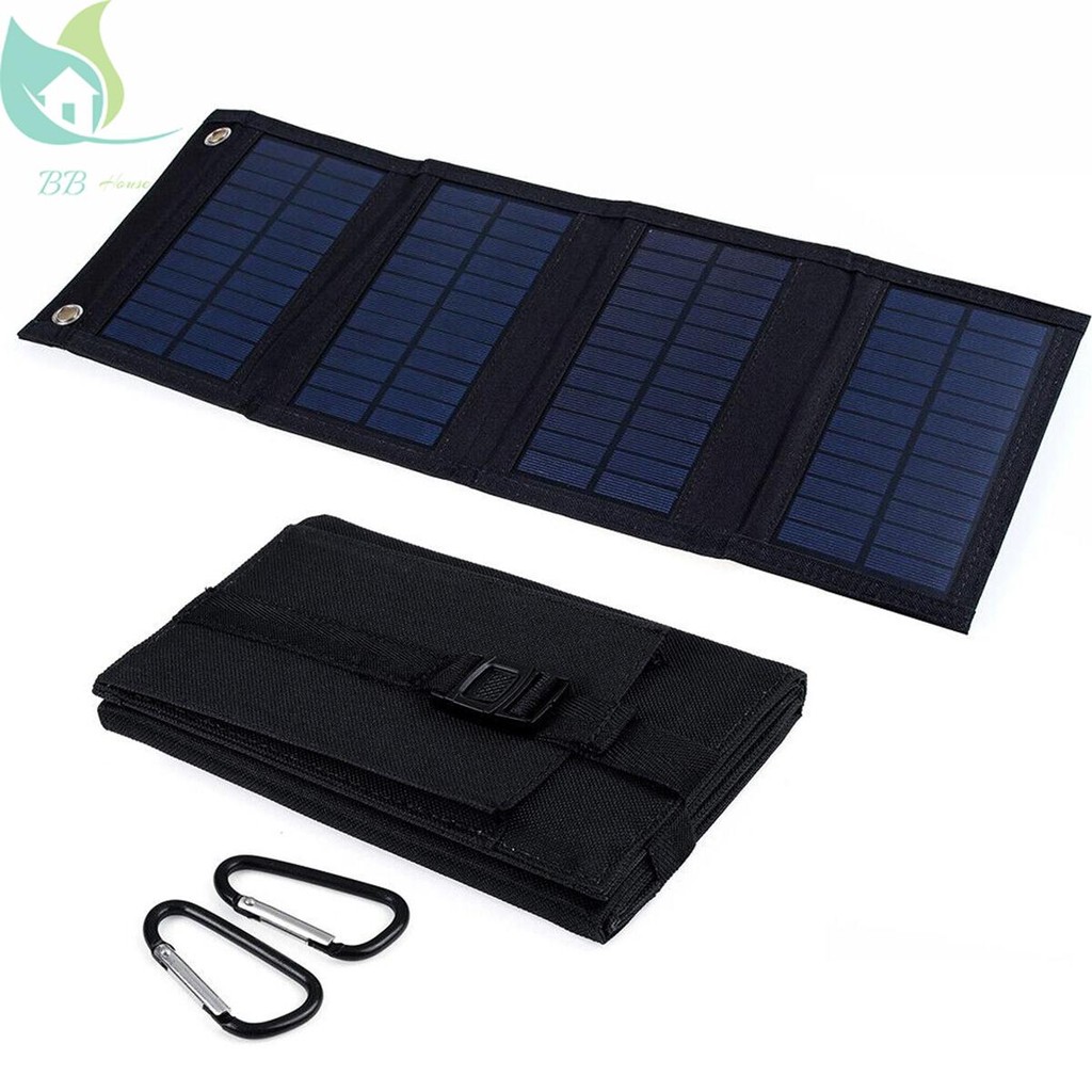 30W Solar Charger Outdoor Foldable Solar Panels 5V USB Portable Solar ...