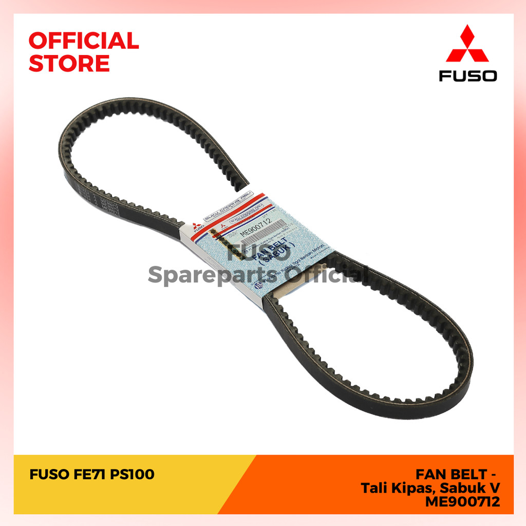 Fuso Fan Belt - Fan Belt, V Belt - Fuso FE71 PS100 [ME900712 ...