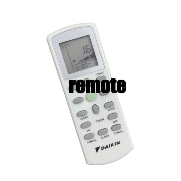 DAIKIN ORI REMOTE CONTROL AIRCOND REMOTE CONTROLLER ORIGINAL CONTROL A ... DAIKIN ORI REMOTE CONTROL AIRCOND REMOTE CONTROLLER ORIGINAL CONTROL A ...